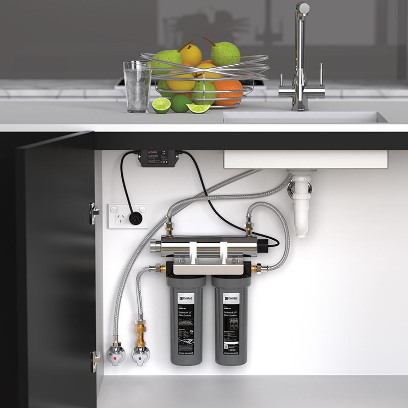 Puretec Hybrid-M1 | Undersink Water Filter System and UV All-in-One Unit