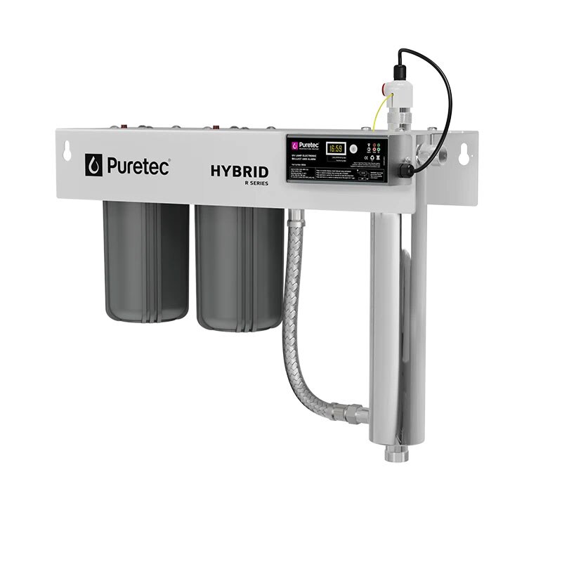 Puretec Hybrid R3 Filtration & UV all in one unit with Reversible Bracket